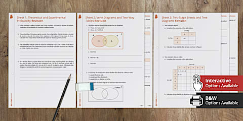 Tree Diagrams Worksheet