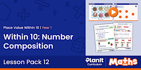 Place Value Within 10 | Maths | Year 1 | Unit Planning Overview