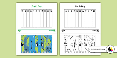 Pirate Flag Number Sequencing Puzzles 1-10 and 1-20