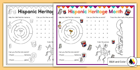 Famous Hispanic People Biography Worksheet | Twinkl