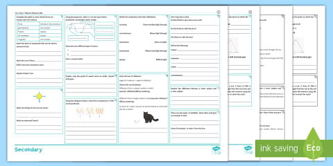 KS3 Science Baseline Assessment Pack