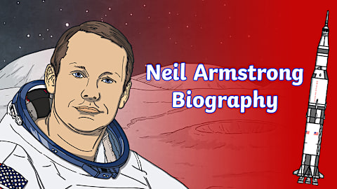 KS1 Neil Armstrong: Biographical Reading & Writing Animated Video Pack