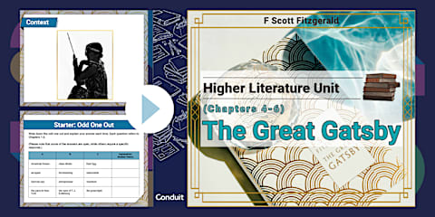 'The Great Gatsby' Plot Overview Reading Comprehension