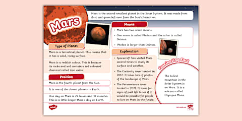 KS2 The Moon Fact File
