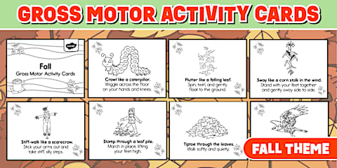 Easter Gross Motor Activity Cards