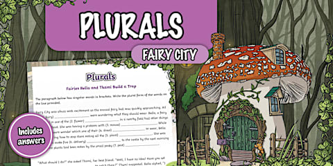 Intermediate Phase - Grade 4 - English: Plurals for Spring Activity ...