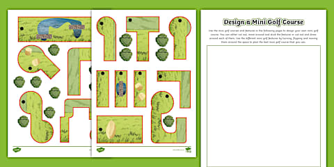 Maths Mini Golf Activities Pack