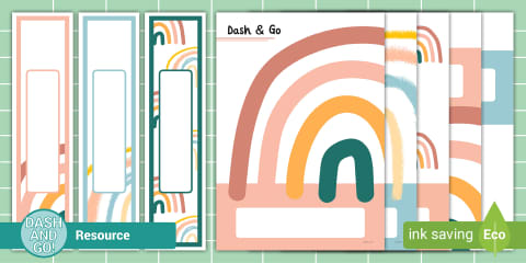 Editable Early Years Book Covers