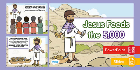 The Miracles of Jesus Bible Stories PowerPoint