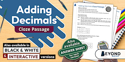 Long Multiplication Number Search Puzzle