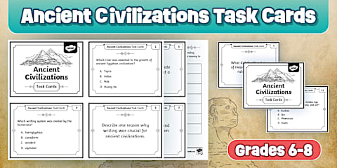 Ancient Civilizations Vocabulary: A Travel Journal Entry for 6th-8th Grade