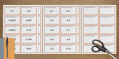 Adding Decimals Game