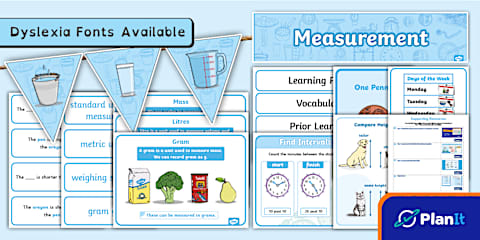 Year 1 Mass and Volume Stem Sentences