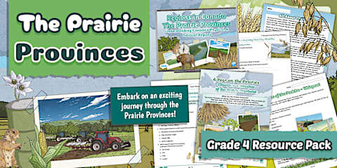 Regions in Canada: Central Canada – Grade 4 Mapping Activity