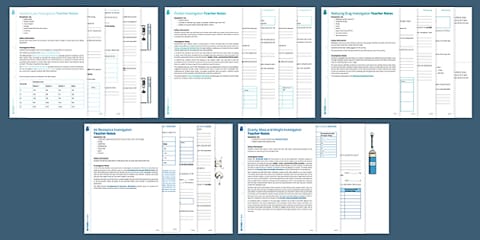 Forces Parachute Investigation - Air Resistance