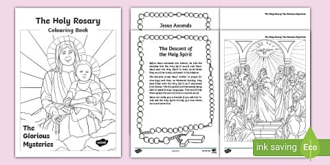 Mysteries of the Holy Rosary Activity Pack