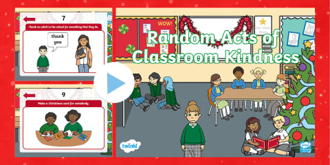 40 Random Acts of Kindness for Lent PowerPoint & Google Slides