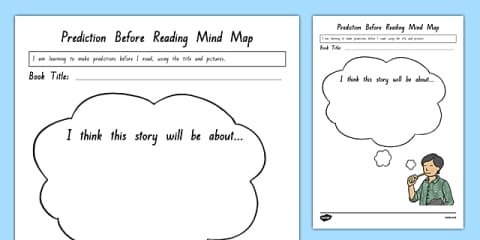 Reading Predictions: What Will Happen in the Story? Worksheet for K-2nd ...