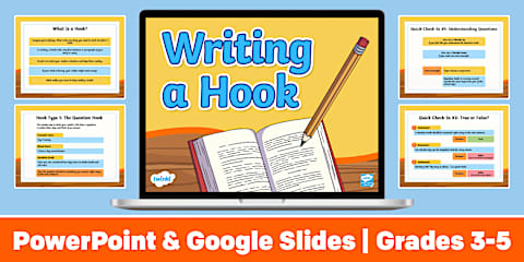 Expository Writing PowerPoint & Google Slides for 3rd-5th Grade