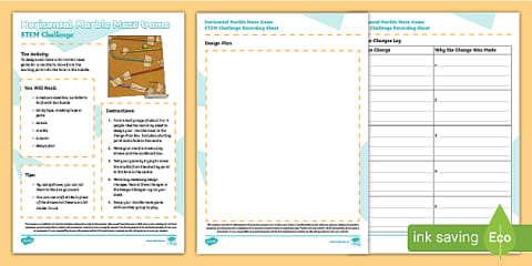 Build a Marble Maze Lesson Pack