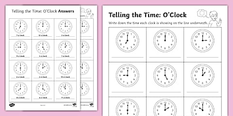 Telling the Time Song | Twinkl Animation