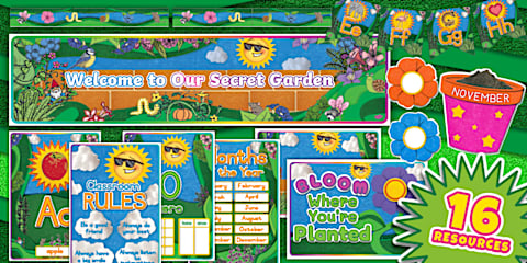 Boho Dreamscape-Themed Affirmation Station Display Poster