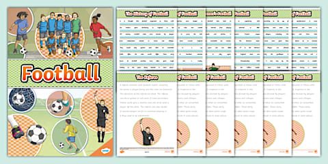 Football Poem Writing Template