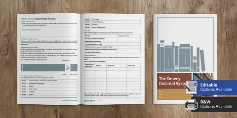 The Dewey Decimal System PowerPoint & Google Slides and Study Notes for ...