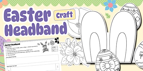 Aussie Easter Hat Paper Craft
