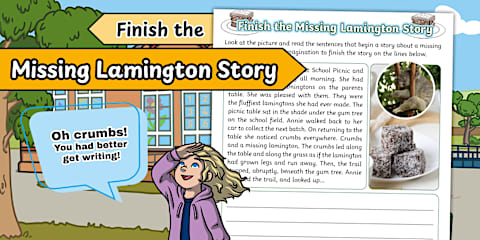 Nature of Australia Photo Caption Writing Template