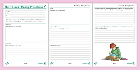 Novel Study Reading Strategy Pack