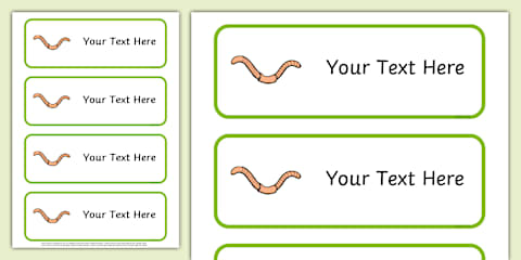 Neutral Boho Animal Print Drawer Labels