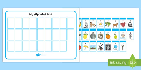 A-Z Alphabet Mat