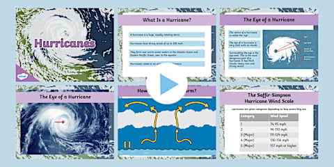 Natural Disasters Tornadoes Information PowerPoint