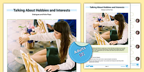 ESL Hobbies and Free Time Activities Vocabulary [Adults, A2]