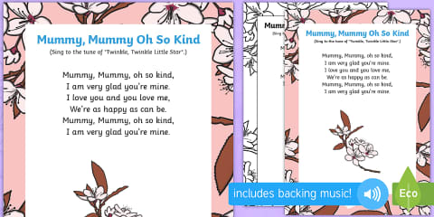 Mummy, I Love You Song