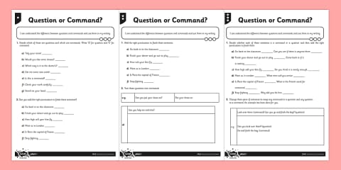 Functions of Sentences: Statements, Questions, Commands and ...