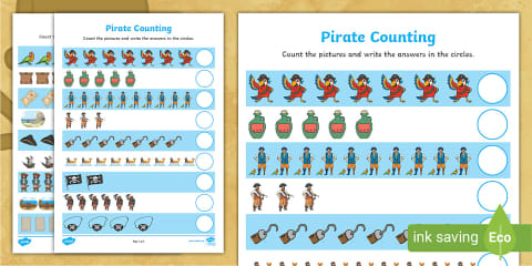 Pirate's Packing List Writing Activity
