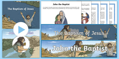 John the Baptist Coloring Sheets
