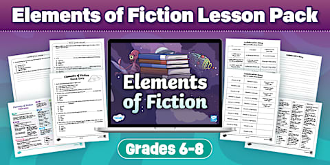 ELA Nonfiction Text Structure Anchor Chart for 6th-8th Grade