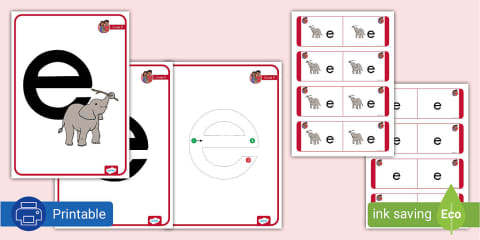 Grade R Phonics - Poster, Flashcards and Robot Letter - i (CAPS Aligned)
