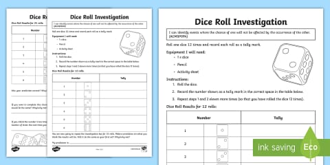 Probability Maths Worksheets - Twinkl Resources