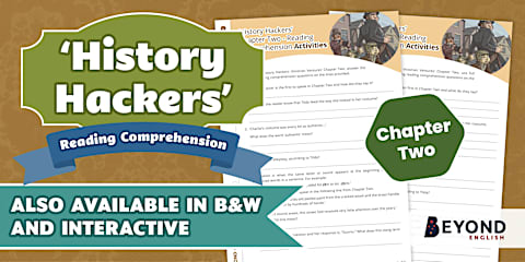 Year 7-8 Catch-up: 'History Hackers' Chapter Ten - Differentiated ...