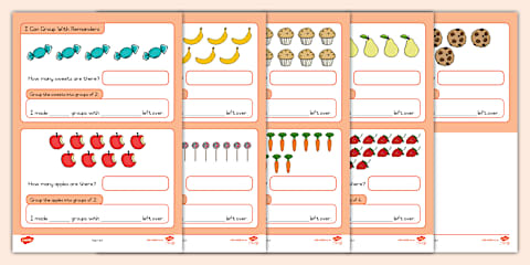 Using Remainders Worksheets