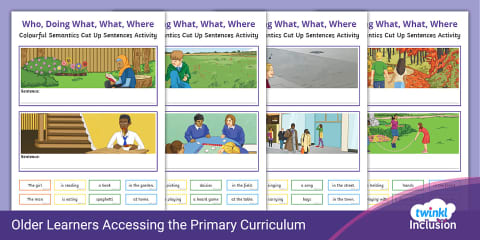 The Ultimate Colourful Semantics Resource Pack