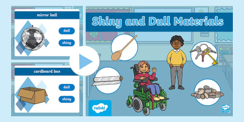Dull or Shiny Sorting Activity