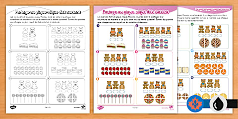 Grade 3 Fractions Mini Assessment 2 French