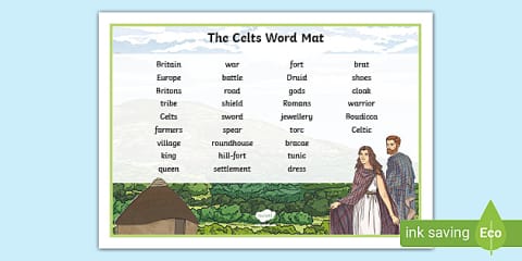Celtic Food Word Search
