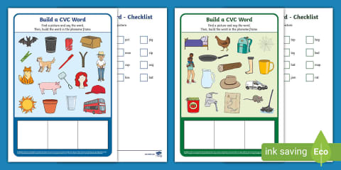 SEND CVC s, a, t, p, i, n Words Colour, Write & Read