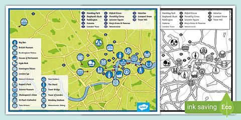 London Underground Tube Map Display Poster